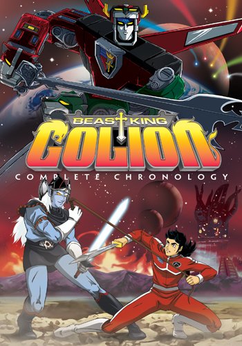 Amazon.com: Voltron Beast King Golion Complete Volumes 1-3 (Eps. 1-52 ...