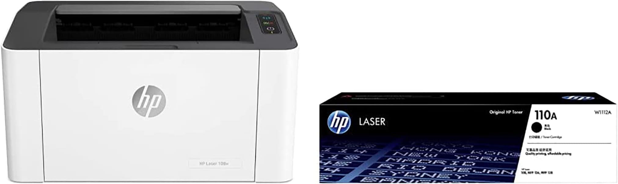 Amazon.in: Buy HP Laserjet 108w Single Function Monochrome Laser Wi-Fi ...