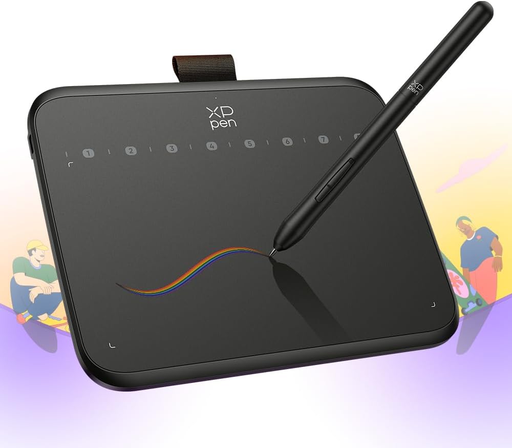 One by Wacom Small – Drawing Tablet with Pen, Stylus Battery-Free ...