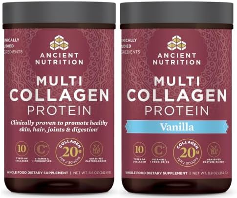 Amazon.com: Ancient Nutrition Multi Collagen Protein Powder Unflavored ...