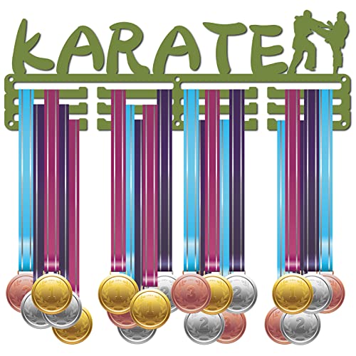 CREATCABIN Medal Holder Karate Athlete Sport Medals Display Wall Mount ...
