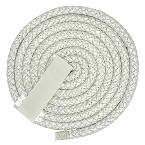 FLUE2U 12mm x 2 Metre Stove Fire Glass Fiber Rope 2 Metre Woodburner ...