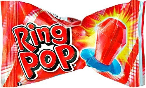 Amazon.com : Topps Ring Pops Assorted, 24 Count : Suckers And Lollipops ...