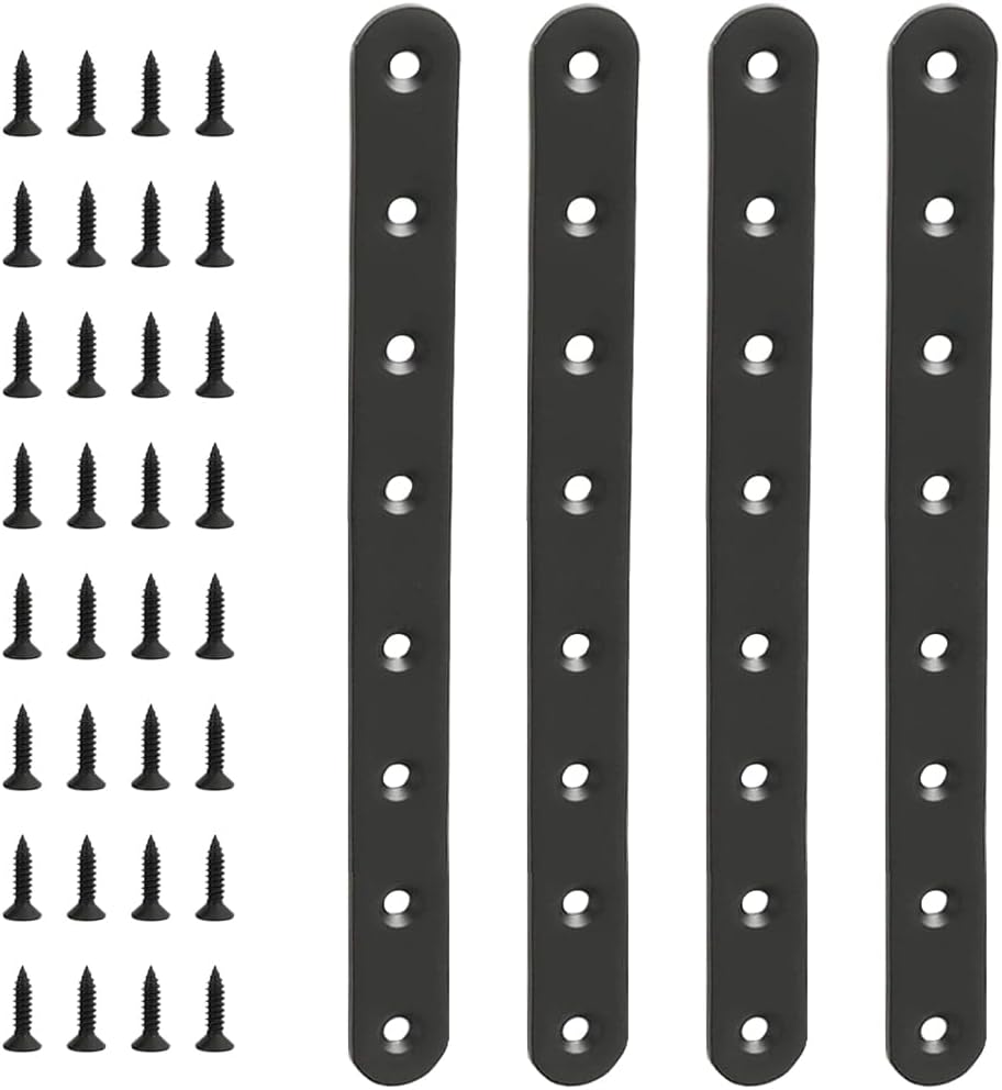 Amazon.com: TAICHEUT 10 Pack 4" x 2" Stainless Steel Mending Plates ...