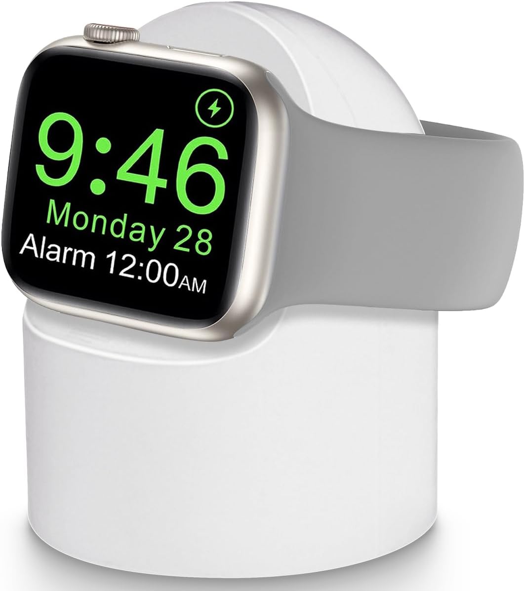 NEWDERY for Apple Watch Charger Stand, Portable Wireless Magnetic Fast ...