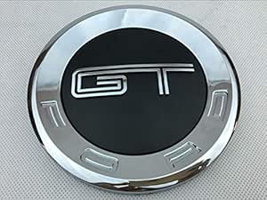 ENPLOY 1PCS Silver 15cm for GT Logo Decklid Emblem 5.9 inch Round Panel ...
