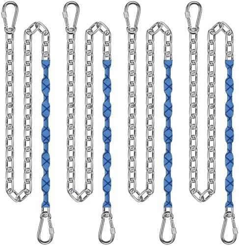 Amazon.com: BeneLabel 4-Pack 65" Stainless Steel Swing Chains with ...