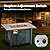 Smug 43 Inch Propane Fire Pit Table, 50,000 BTU Outdoor Gas Fire Pit ...
