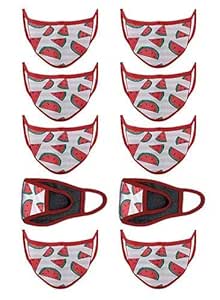 Wear Your Opinion Reusable Wellness Mask with 3-Ply Layer -Pack of 10 ...