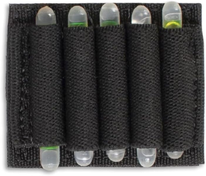 Amazon.com : Tactical Notebook Cover- Mini Chemlight Holder Pouch ...