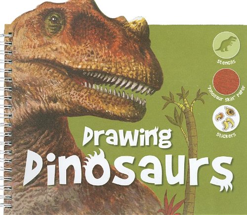 Drawing Dinosaurs [With Stencils] (Books in Action): Amazon.co.uk ...