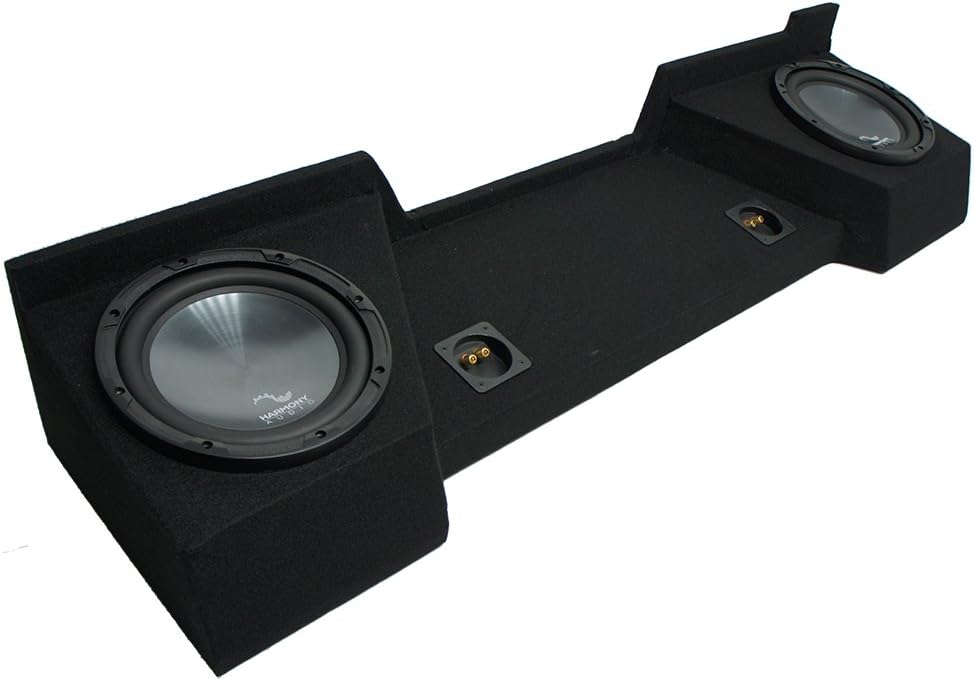 Amazon.com: Harmony Audio R124 Dual 12" Sub Box Enclosure Compatible ...