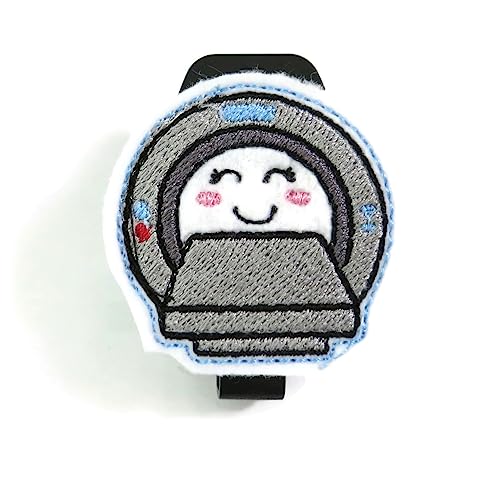 Snapklik.com : MRI Safe Badge Reel, MRI Tech Badge Holder, Non-Magnetic ...