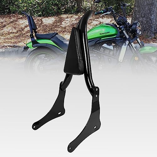 Amazon.com: Motorcycle Backrest Sissy Bar Passenger Back Rest Pad ...