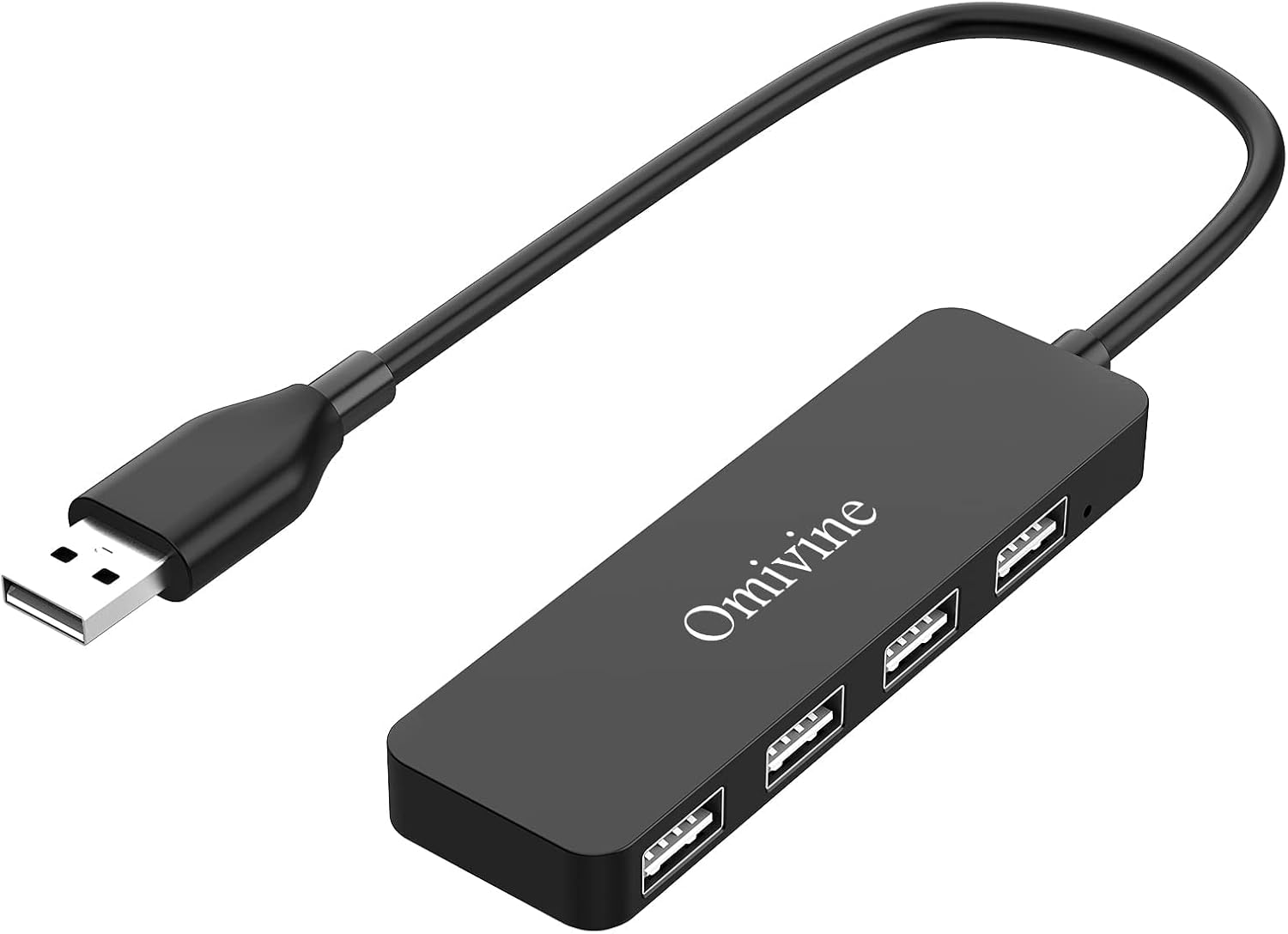 Omivine USB Hub, 4 Port Ultra-Slim USB Verteiler, Mehrfachstecker ...