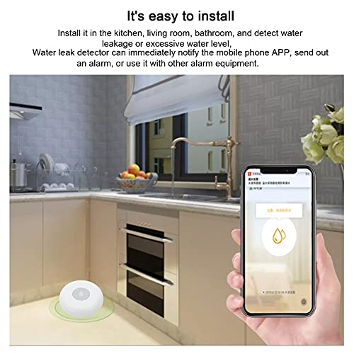 Water Leak Detector Intelligent Link Wireless Water Leak Sensor Water ...