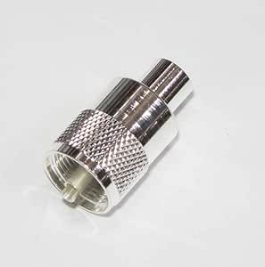 Amazon.co.jp: 5D-2V/FB用 M型コネクター MP-5 銀メッキ 国内生産品 : 楽器・音響機器