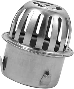 Uonlytech 2pcs Gutter Strainer Dome Covers Downspout Guard for Outdoor ...