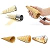 Amazon.com: COMZPLIFE 12pcs Cream Horn Molds, Stainless Steel Cannoli ...