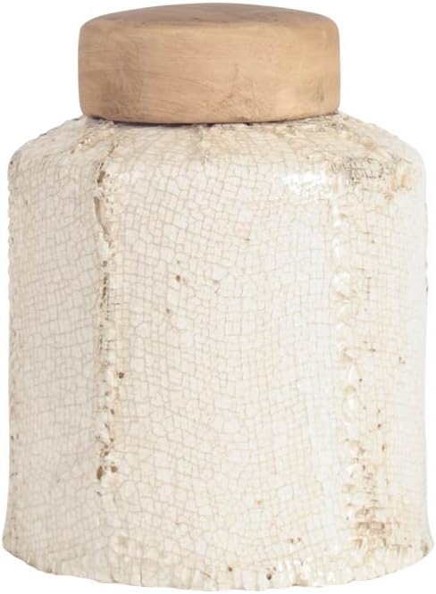 Amazon.com: Mercana Art Décor Baie II Vases, White : Home & Kitchen