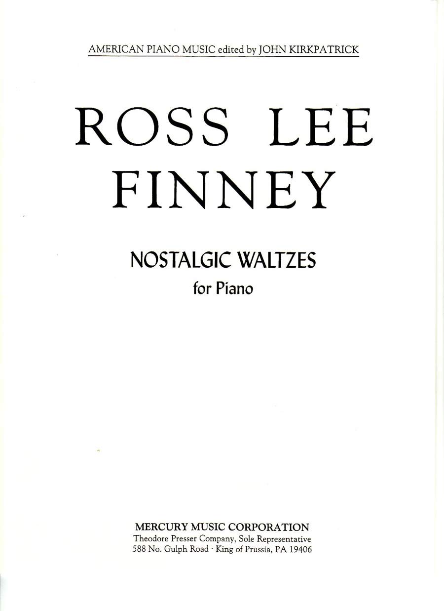 Finney: Nostalgic Waltzes: ROSS LEE FINNEY: 0680160097180: Amazon.com ...