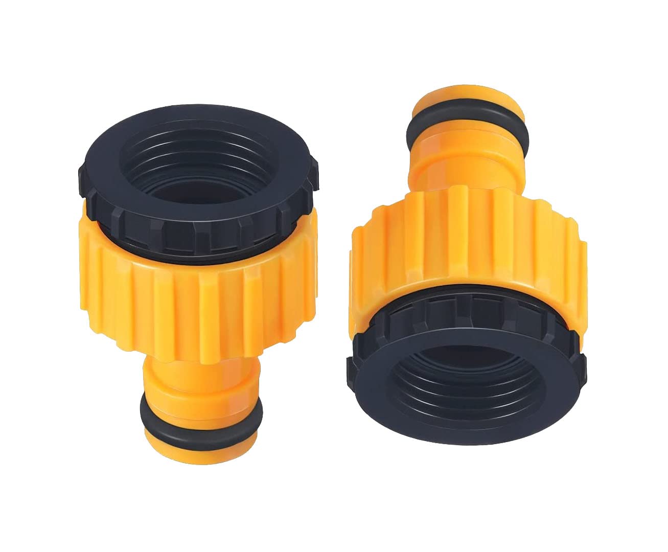 Hose Tap Connector 3/4 inch and 1/2 inch BSP 2in1 Plastic Outdoor ...