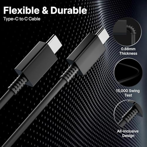 Samsung Original Type C to Type C Mobile SuperFast Charging Cable for ...