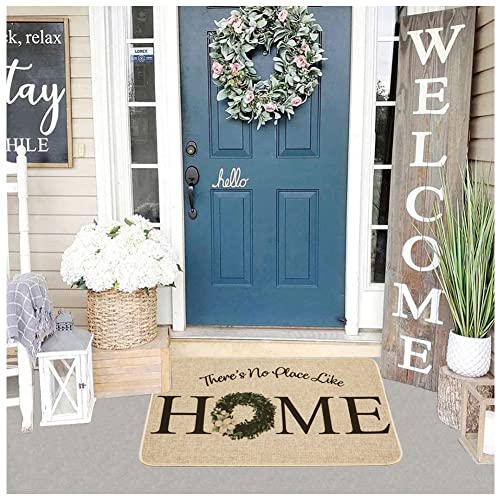 NYDECOR Welcome Mats for Front Door Farmhouse Home Door Mat Rustic ...