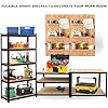 Amazon.com: 80” Storage Shelf Rack 5-Tier Bookcase, Standing Storage ...