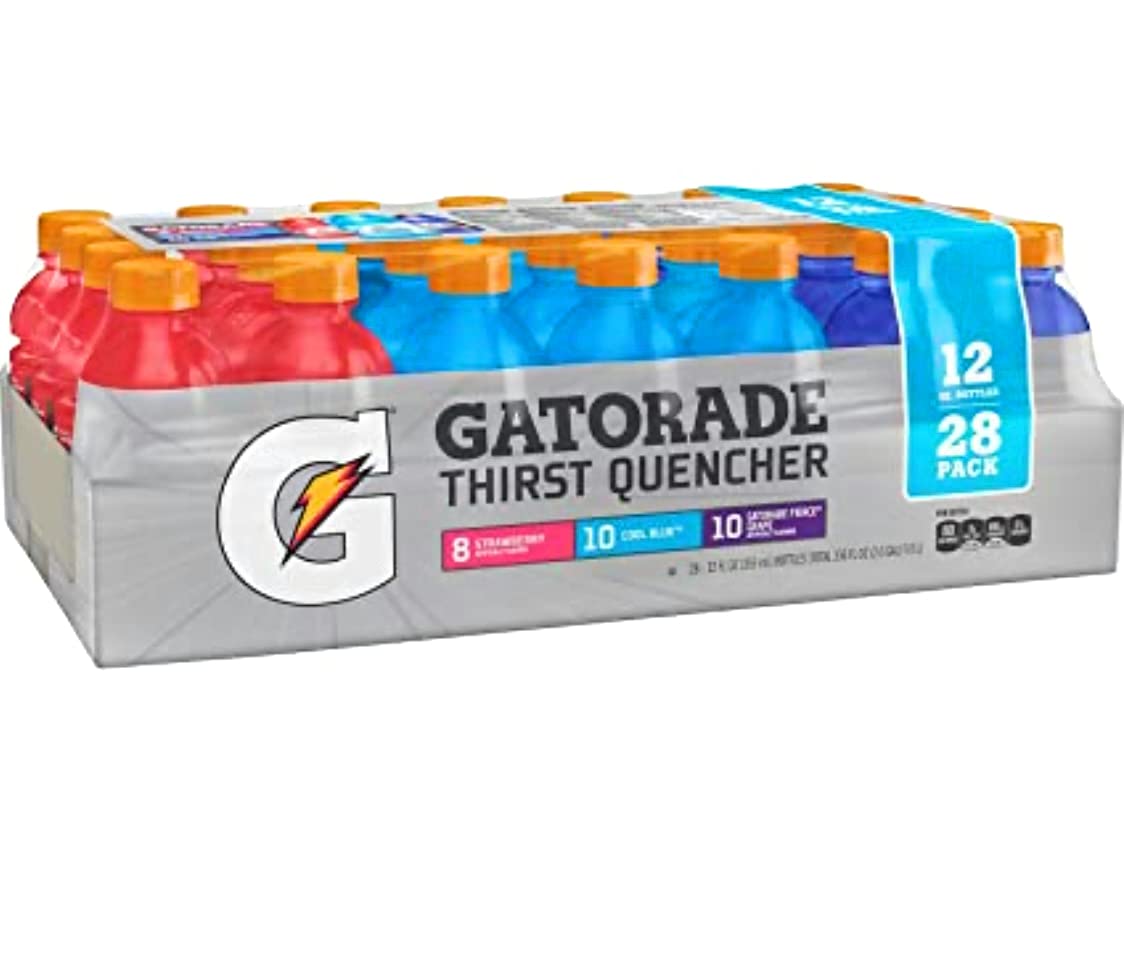 Amazon.com : Gatorade Rainbow Patriot Variety Pack 12oz 18Pk, 216 Fl Oz ...