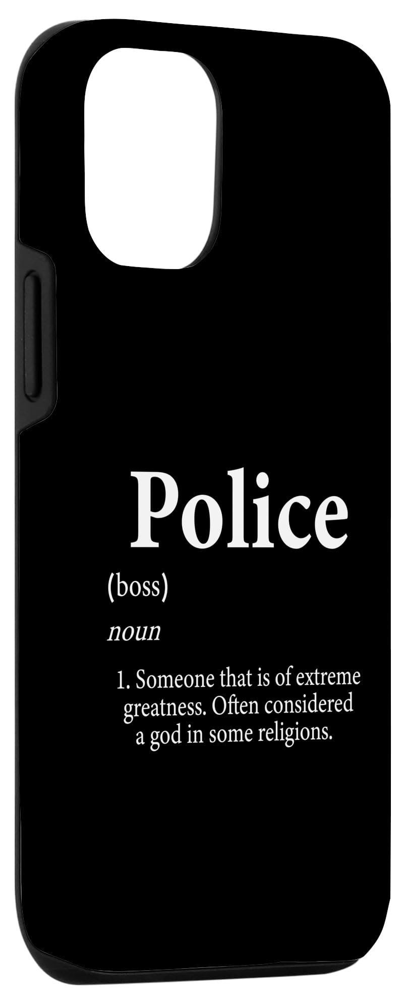 iPhone 12/12 Pro Police Definition Funny Law Enforcement Officer Cop ...