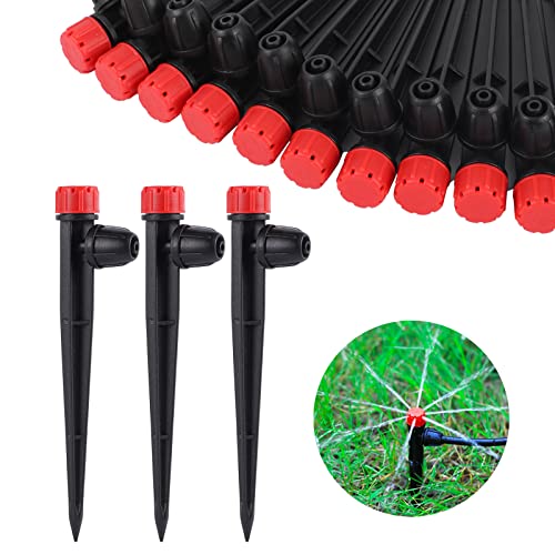 Snapklik.com : Drip Irrigation Emitters Adjustable 360 Degree Drip ...