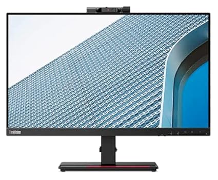 Lenovo ThinkVision T24v-20 23.8" VoIP Monitor, IPS Panel, HDMI DP VGA ...