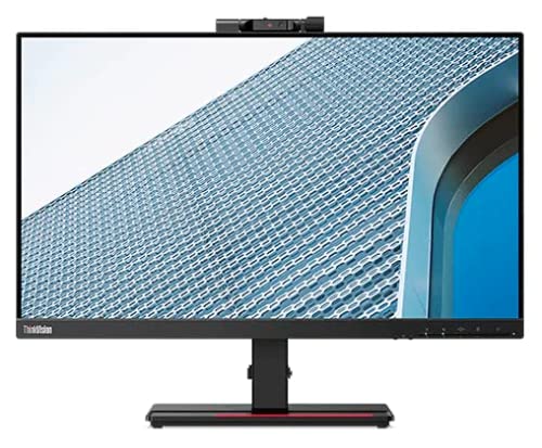 Lenovo ThinkVision T24v-20 23.8 inch VoIP Monitor, IPS Panel, HDMI DP ...