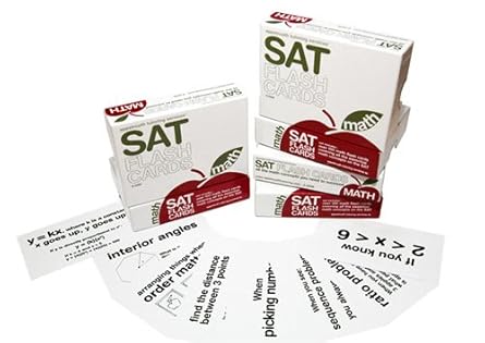 SAT Math Flash Cards (Applerouth Tutoring Services): Jed Appelrouth ...