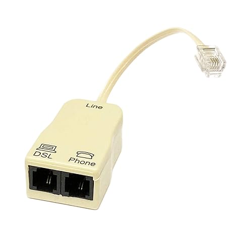 Amazon.com: in-line DSL Filter w/Splitter : Electronics