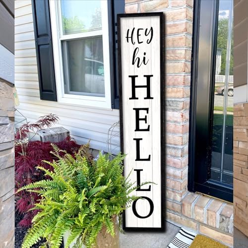 Amazon.com : Welcome Porch Sign Oh Hello There Wooden Welcome Sign ...