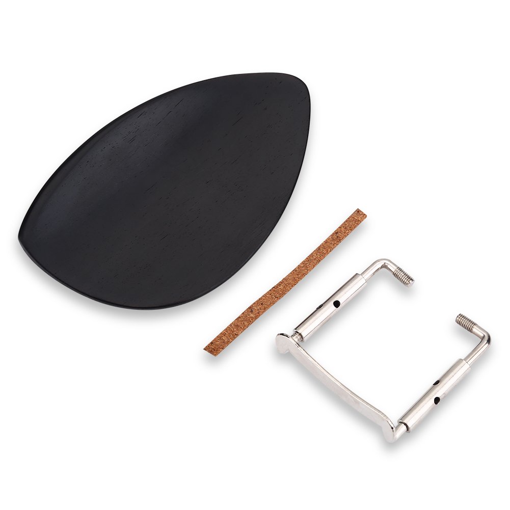 Amazon.com: Violin Chin Rest with Metal Bracket and Softwood Strip for ...