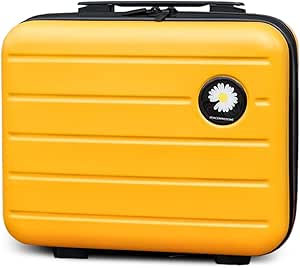 Amazon.com: HAHONIA 16 inches Large Capacity Hard Shell Cosmetic Case ...