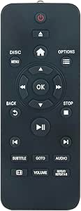 VINABTY Replacement Remote Control Suits for Philips DVD Player 2012 ...