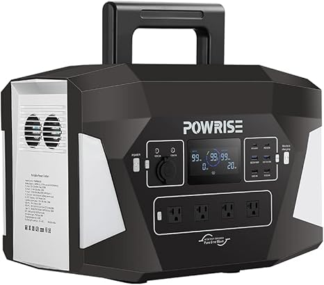 POWRISE 2200W Portable Power Station(4000W Peak),1.5H Super Fast ...