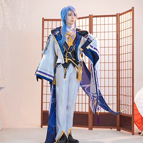 CR ROLECOS Genshin Impact Ayato Cosplay Genshin Outfit Kamisato Ayato ...