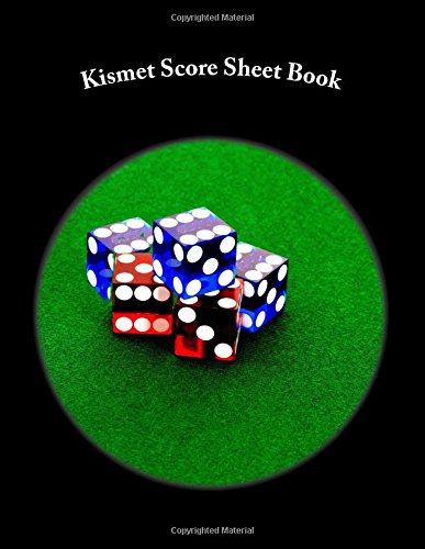 Kismet Score Sheet Book: 200 Pages (100 sheets): Coallier, Julien ...