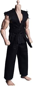 Amazon.com: Meetoget 1/12 Scale Male Figure Doll Judo Clothes Action ...