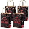 Amazon.com: PerKoop 12 Pcs Graduation Gift Bag 2025 with Handles Maroon ...