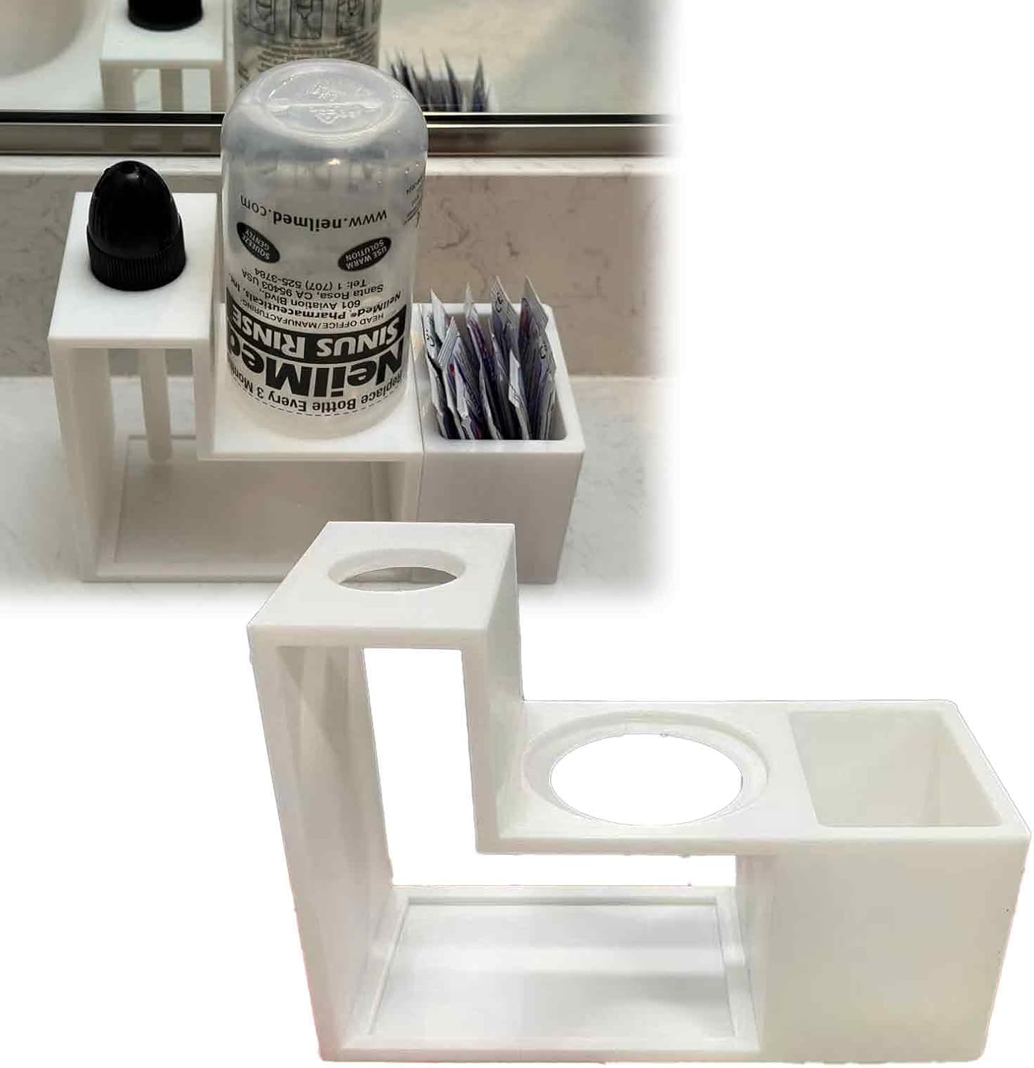 Amazon.com: Nasal Rinse Bottle Drying Rack for NeilMed - Anti-Tipping ...