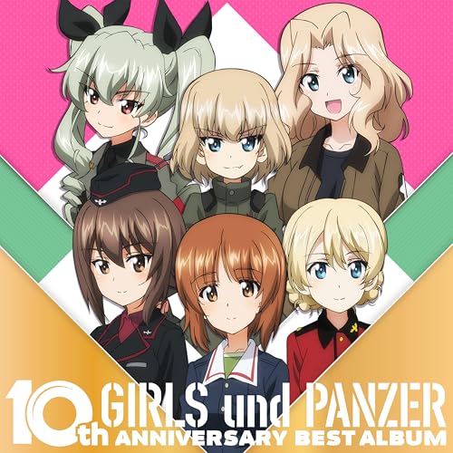 Amazon.com: TV Animation "GIRLS und PANZER" 10th Anniversary Best Album ...