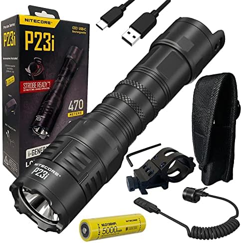 Amazon.com: Nitecore P23i Long Range Tactical Flashlight- 3,000 Lumens ...