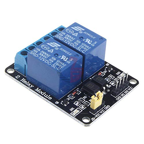 DC 24V 2 Channel High-Current Relay Module Expansion Board with ...