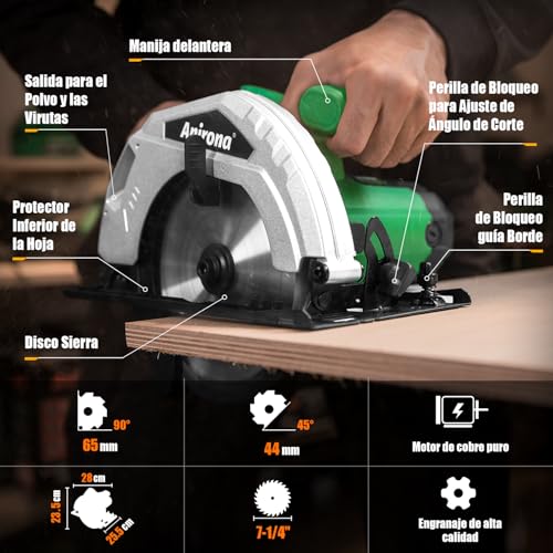 Cierra Circular Para Madera - Ferreteria Y Herramientas